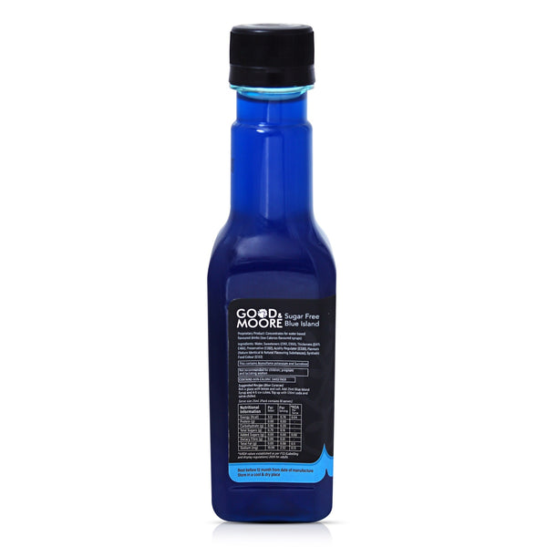Sugar free Blue Island Syrup – GOOD&MOORE