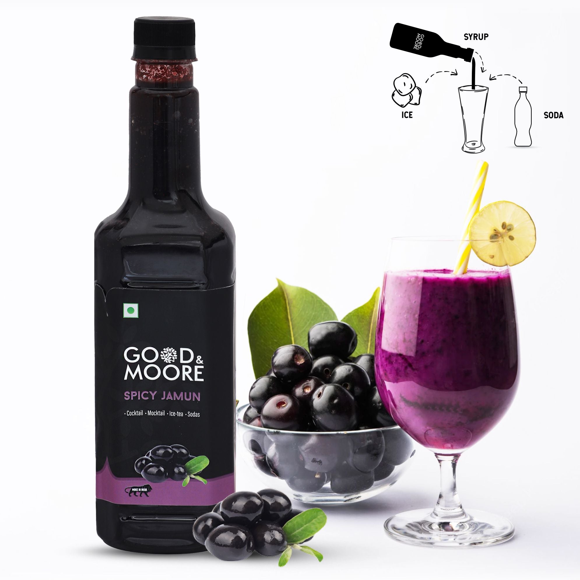 Spicy Jamun Syrup | Mocktails, Cocktails – GOOD&MOORE